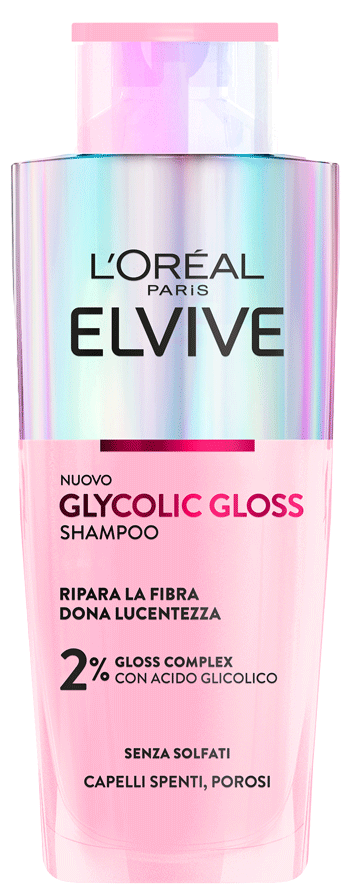 Glycolic Gloss Shampoo per Capelli Spenti e Porosi | L'Oréal Paris