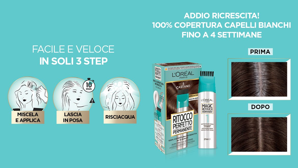 Ritocco Perfetto - Copertura Temporanea Ricrescita | L'Oréal Paris